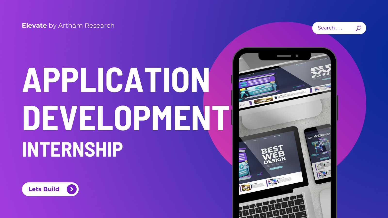 Internship- App Development - Elevate by Artham Research